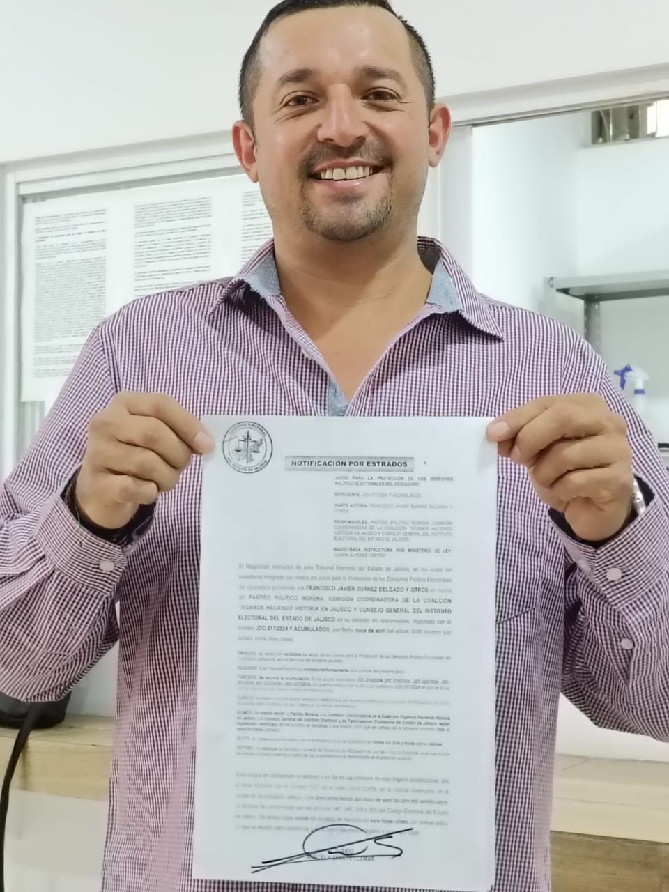 Defienden en Tribunal candidatura de Javier Suárez – CANAL235.COM