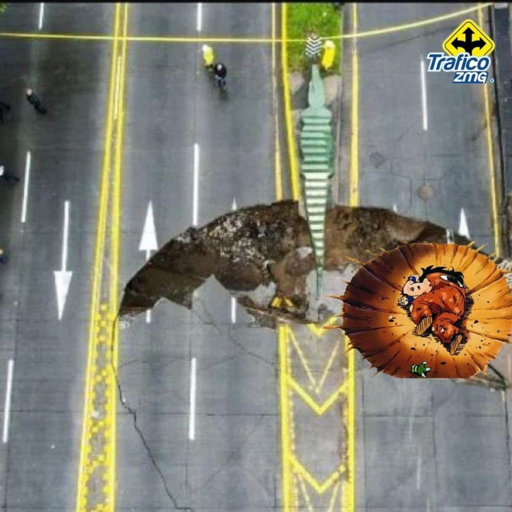 El socavón de GDL y memes – CANAL235.COM